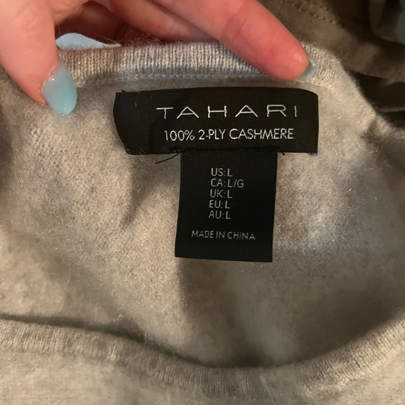 Tahari | Sweaters | Tahari Cashmere Sweater | Poshmark